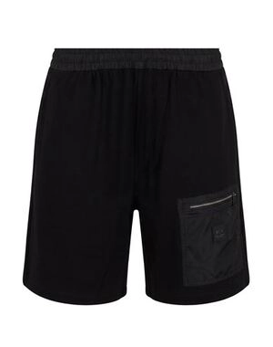 Armani Exchange Cotton French Terry Shorts - Black