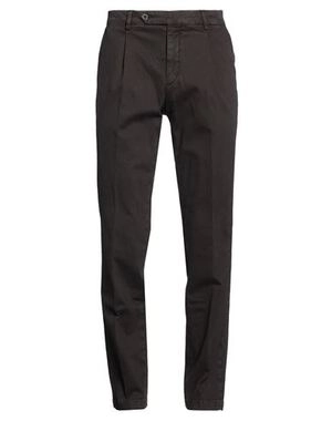 PAOLONI Man Pants Beige Size 30 Cotton, Elastane Brown
