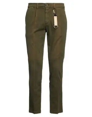 MANUEL RITZ Cotton Elastane Chino Pants - Green