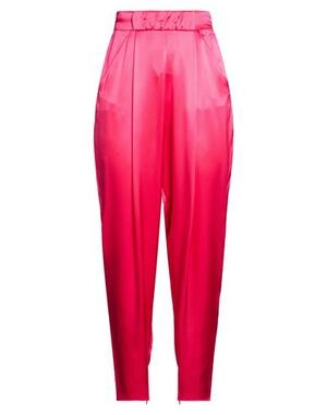 Emporio Armani Pants Fuchsia Size Silk - Pink