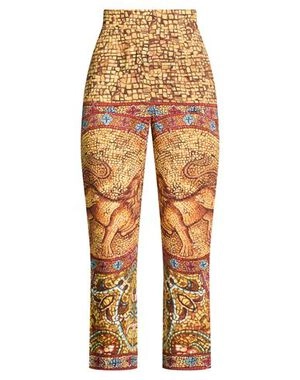 Dolce & Gabbana Pants Size Viscose - Yellow