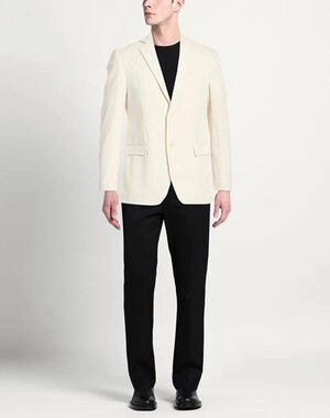 EXTE Blazer Cream Size Cotton, Polyester, Elastane