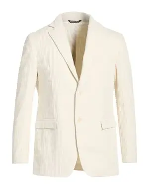 EXTE Blazer Cream Size Cotton, Polyester, Elastane