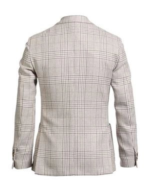 LARDINI Blazer Taupe Size Wool, Alpaca Wool, Silk