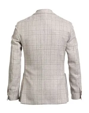 LARDINI Blazer Taupe Size Wool, Alpaca Wool, Silk