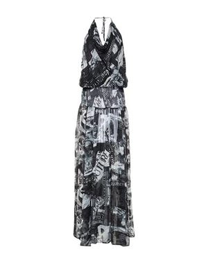 Versace Printed Chiffon Maxi Dress