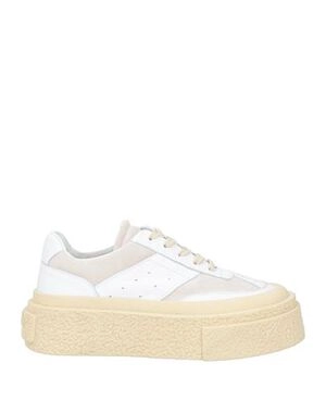 MAISON MARGIELA Sneakers Size Leather - White