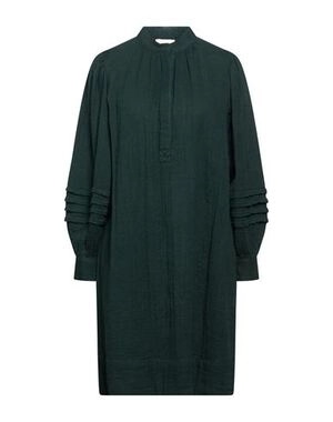 Antik Batik ANTIK BATIK Mini Dress In Dark Cotton Dark Green