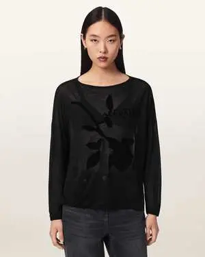 ALLSAINTS Athea Rita Sheer T-shirt