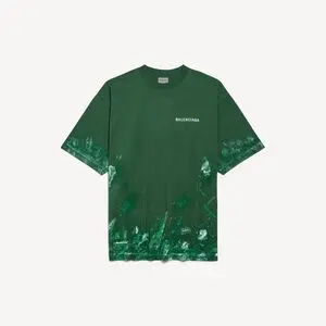 Balenciaga Paint Splatter Medium Fit T-shirt