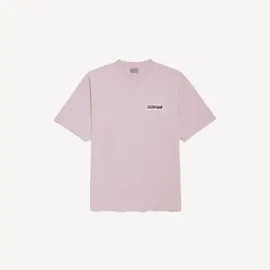 Balenciaga Masking Tape Medium Fit T-shirt - Pink