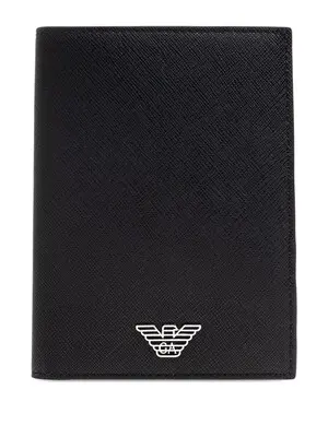 Emporio Armani Accessories Polyurethane Documents Holder