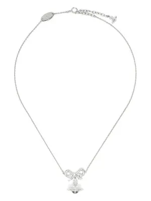 VIVIENNE WESTWOOD Octavie Bow Pendant Necklace