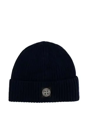 Stone Island Hat Classic Beanie - Blue
