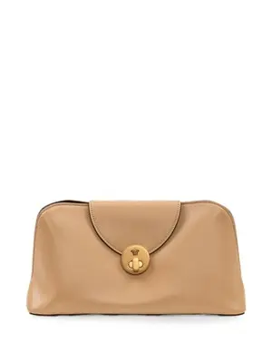 Versace Crossbody Bag Small "crossbody Lamb Leather - Beige