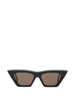 Phoebe Philo Sunglasses Brown Lenses "peak Light - Black