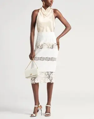 Balmain Halterneck Draped Satin Top