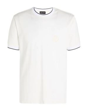 Giorgio Armani T-shirt Size Cotton, Silk, Viscose, Polyester - White