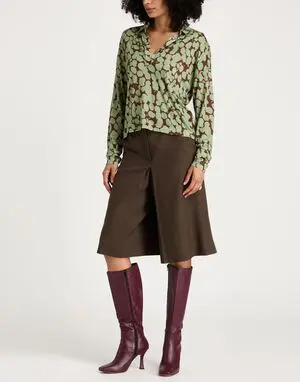 Majestic Filatures Lyocell And Virgin Wool Printed Top