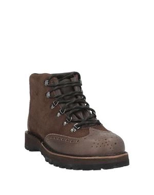 Diemme Chocolate Leather Ankle Boots