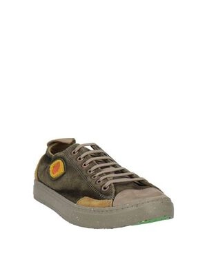 SATORISAN Military Leather Low-top Sneakers