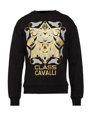Roberto Cavalli Sweatshirt Size Cotton - Black