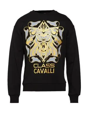 Roberto Cavalli Sweatshirt Size Cotton - Black