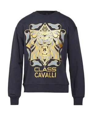 Roberto Cavalli Sweatshirt Size Cotton - Navy