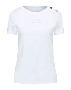 Armani Exchange T-shirt Size Cotton - White