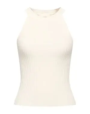 VICOLO Viscose Polyester Ribbed Knit Top