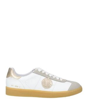 ACBC Sneakers Size Leather, Textile Fibers, Synthetic Material - White