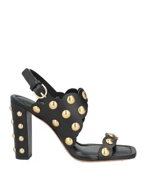 Ulla Johnson Calfskin Studded Slingback Sandals