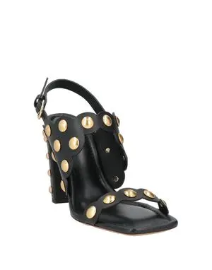 Ulla Johnson Calfskin Studded Slingback Sandals