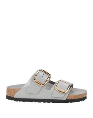 BIRKENSTOCK Sandals Size Leather - Grey