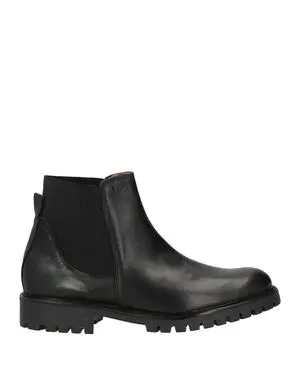 CALPIERRE Leather Chelsea Boots - Black
