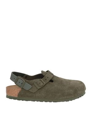 BIRKENSTOCK Mules & Clogs Military Size Leather - Green