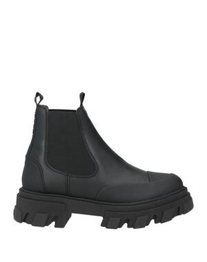 GANNI Ankle Boots Size Synthetic Material - Black