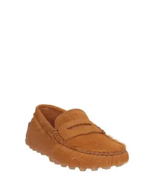 TOD'S Loafers Camel Size Leather