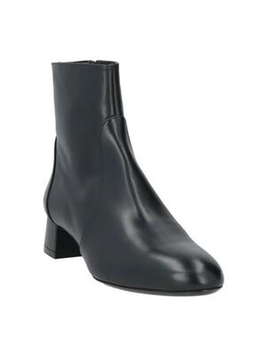 STUART WEITZMAN Leather Ankle Boots With Block Heel