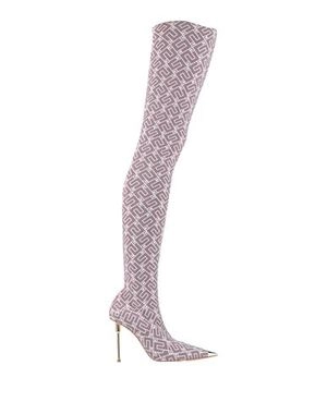 Elisabetta Franchi Boot Mauve Size Textile Fibers - Purple