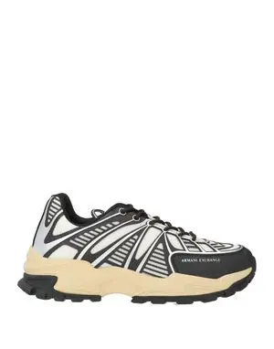 Armani Exchange Sneakers Size Polyester, Polyurethane