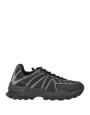 Armani Exchange Sneakers Size Polyester, Polyurethane