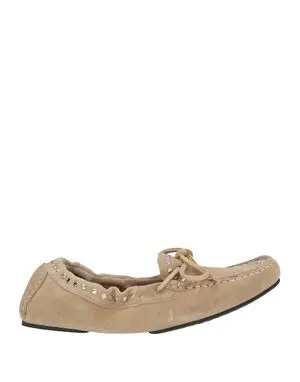 ALOHAS Suede Embellished Loafers