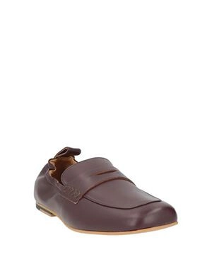 ALOHAS Chocolate Leather Penny Loafers - Brown