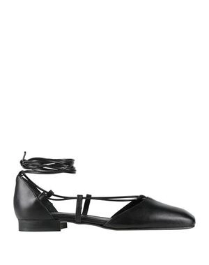ALOHAS Woman Ballet Flats Black Size 8.5 Leather