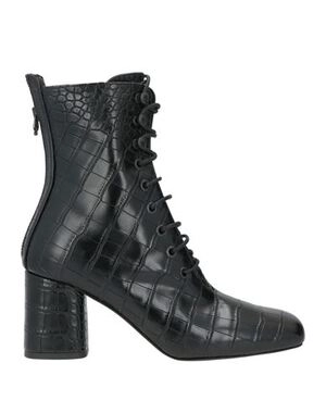 Moschino Ankle Boots Size Calfskin - Black