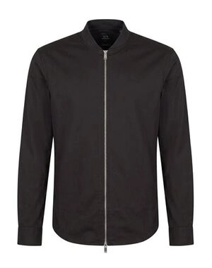 Armani Exchange Shirt Size Cotton, Elastane - Black