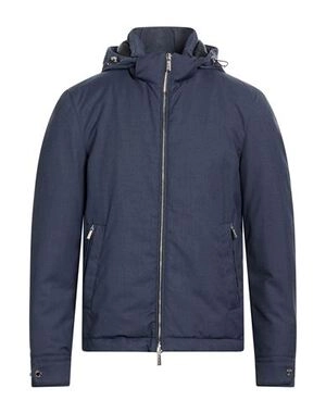 MOORER Puffer Size Polyester, Viscose - Navy