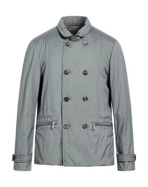 MOORER Jacket Size Virgin Wool, Silk, Polyurethane - Grey