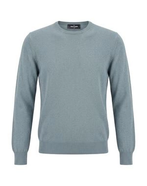 GRAN SASSO Light Cashmere Crewneck Sweater - Grey